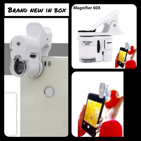 Other | Clip On Cell Phone Magnifying 6x Mini Microscope New In Package ...